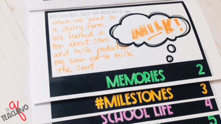 Top 5 End of the Year Writing Activities - The Teaching Q