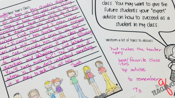 Top 5 End of the Year Writing Activities - The Teaching Q