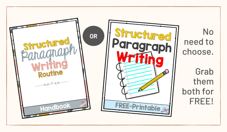 Guided Paragraph Writing Step-by-Step Instruction