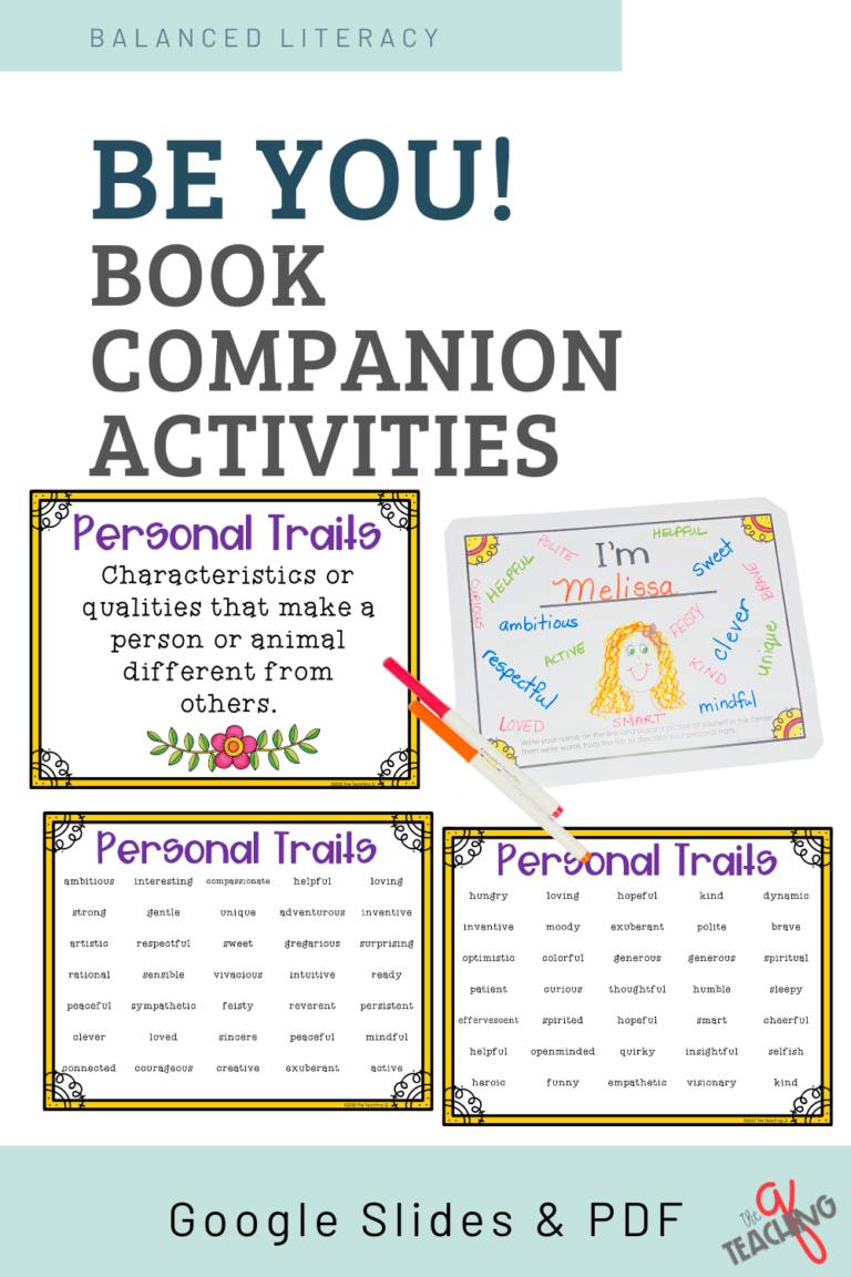 Peter H Reynolds Be You! Book Activities for the Big Win - The Teaching Q