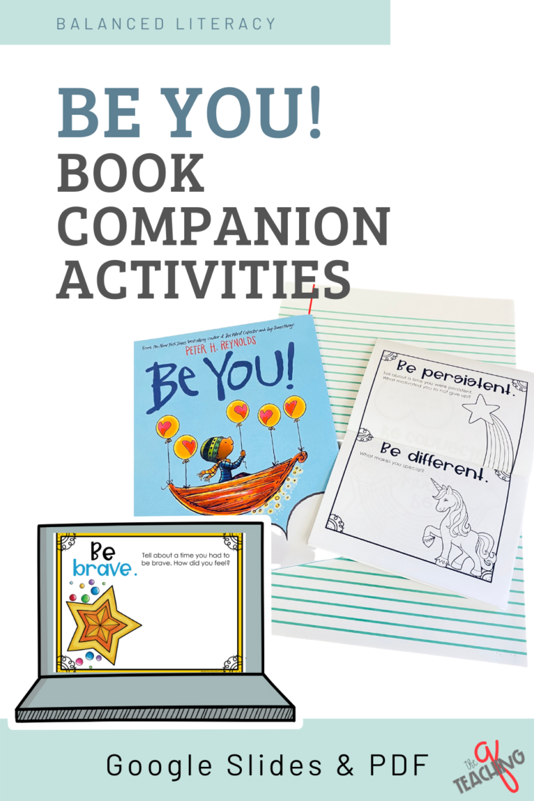 Peter H Reynolds Be You! Book Activities for the Big Win - The Teaching Q
