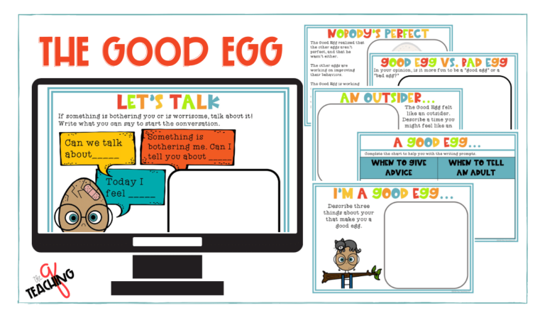 The Good Egg Book Companion to Enrich Your Lessons - The Teaching Q