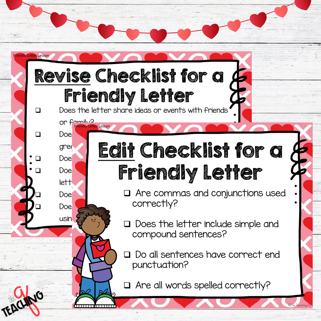 Valentine Card Writing to Sneak in More Writing - The Teaching Q