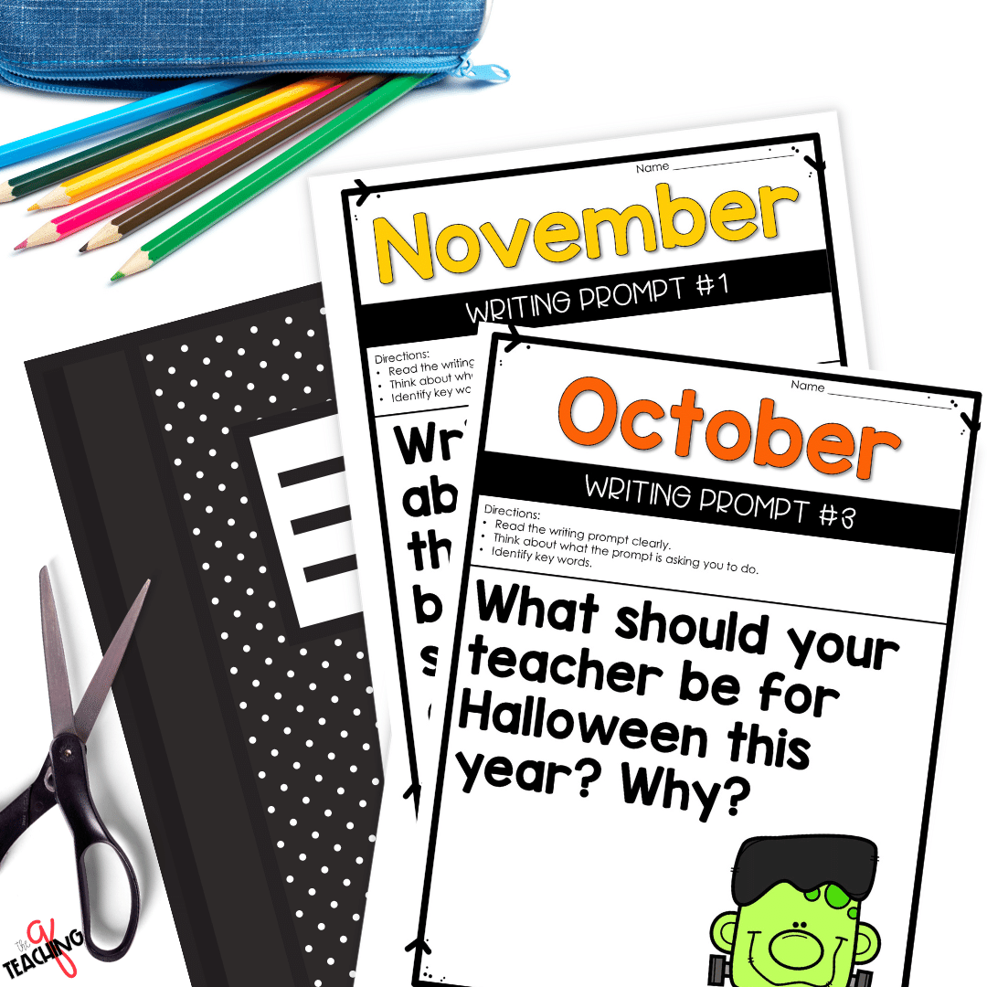 Autumn Writing Prompts that Elementary Students Actually Enjoy and ...