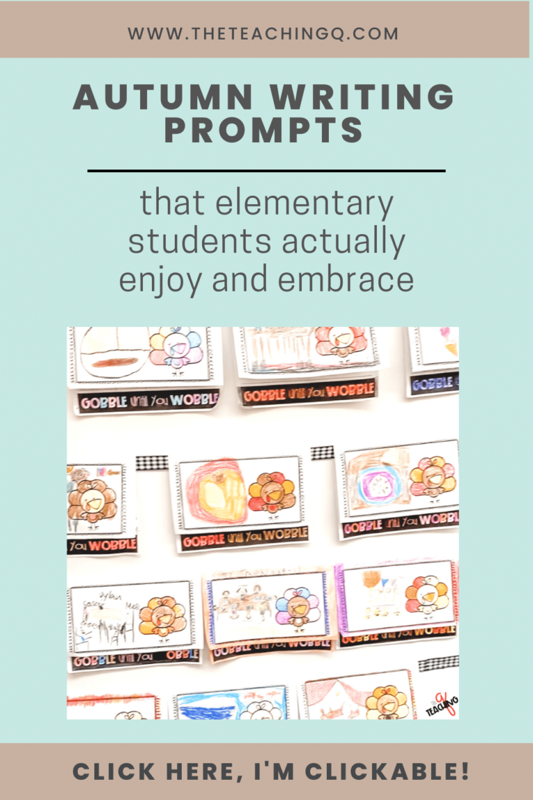 Autumn Writing Prompts that Elementary Students Actually Enjoy and ...