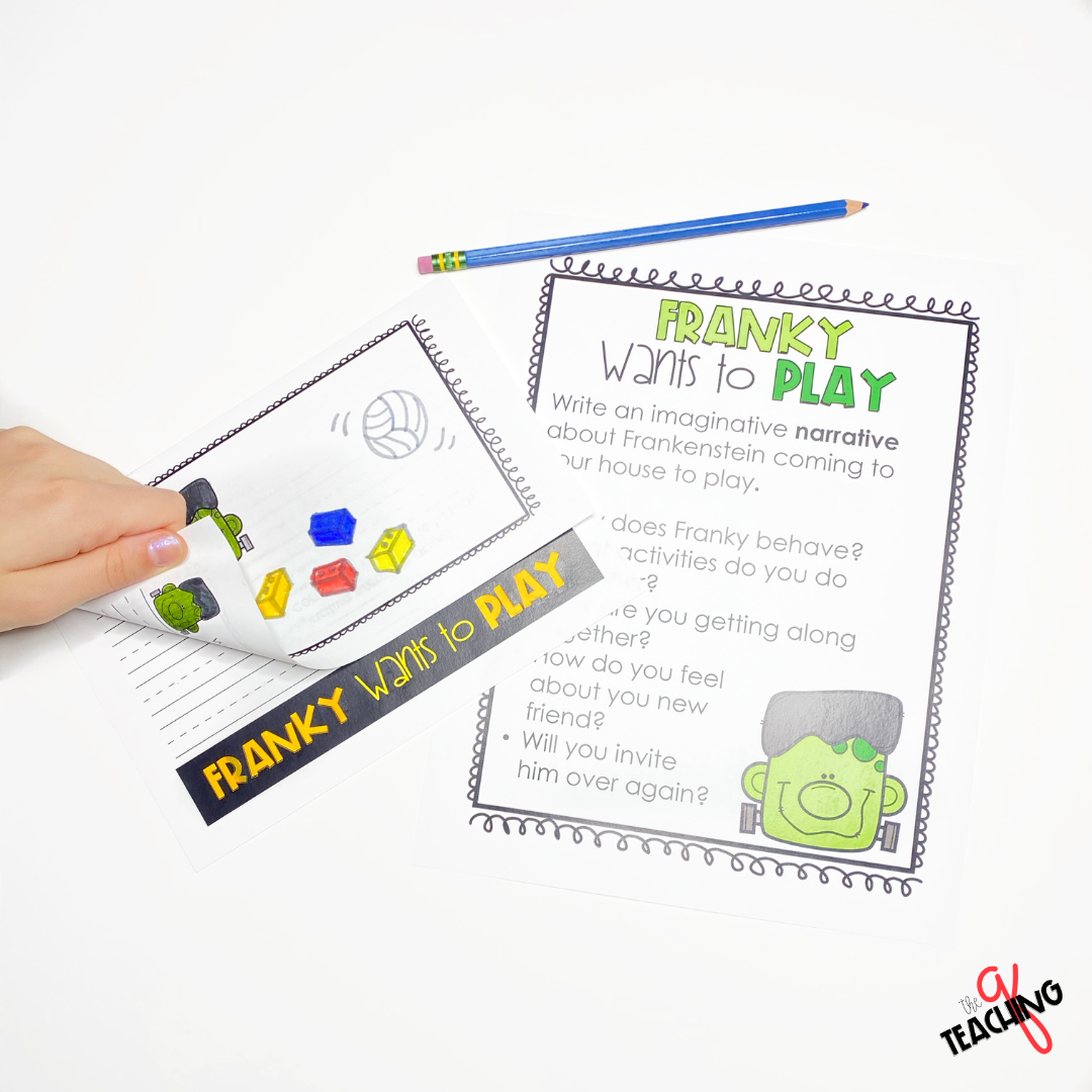 5 Engaging October Writing Prompts in a Snap! - The Teaching Q