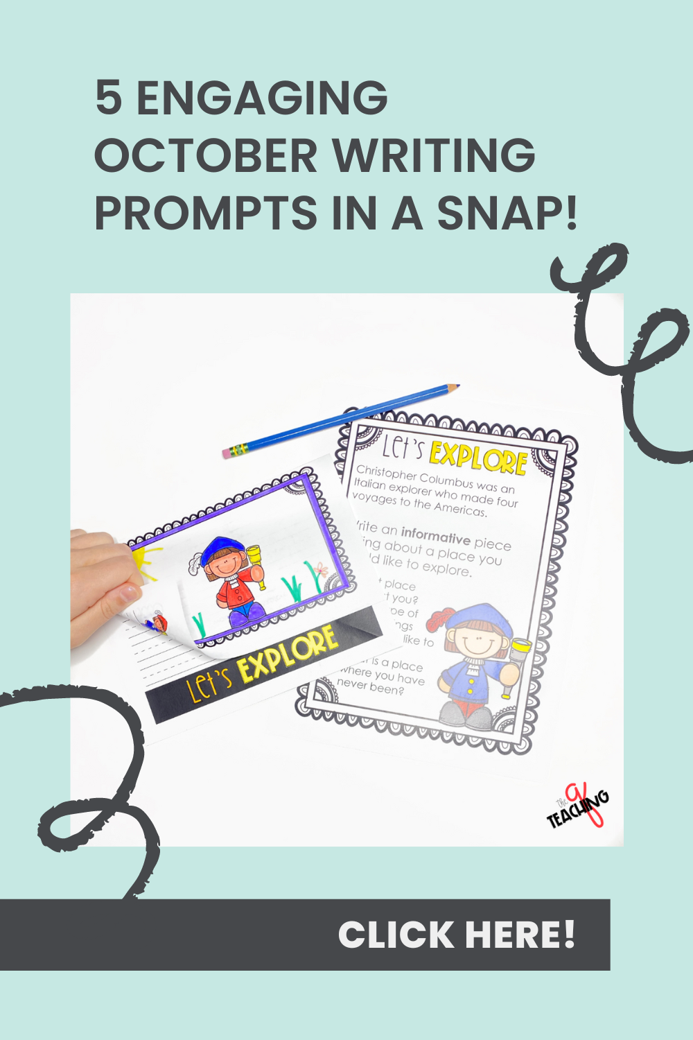 5 Engaging October Writing Prompts in a Snap! - The Teaching Q