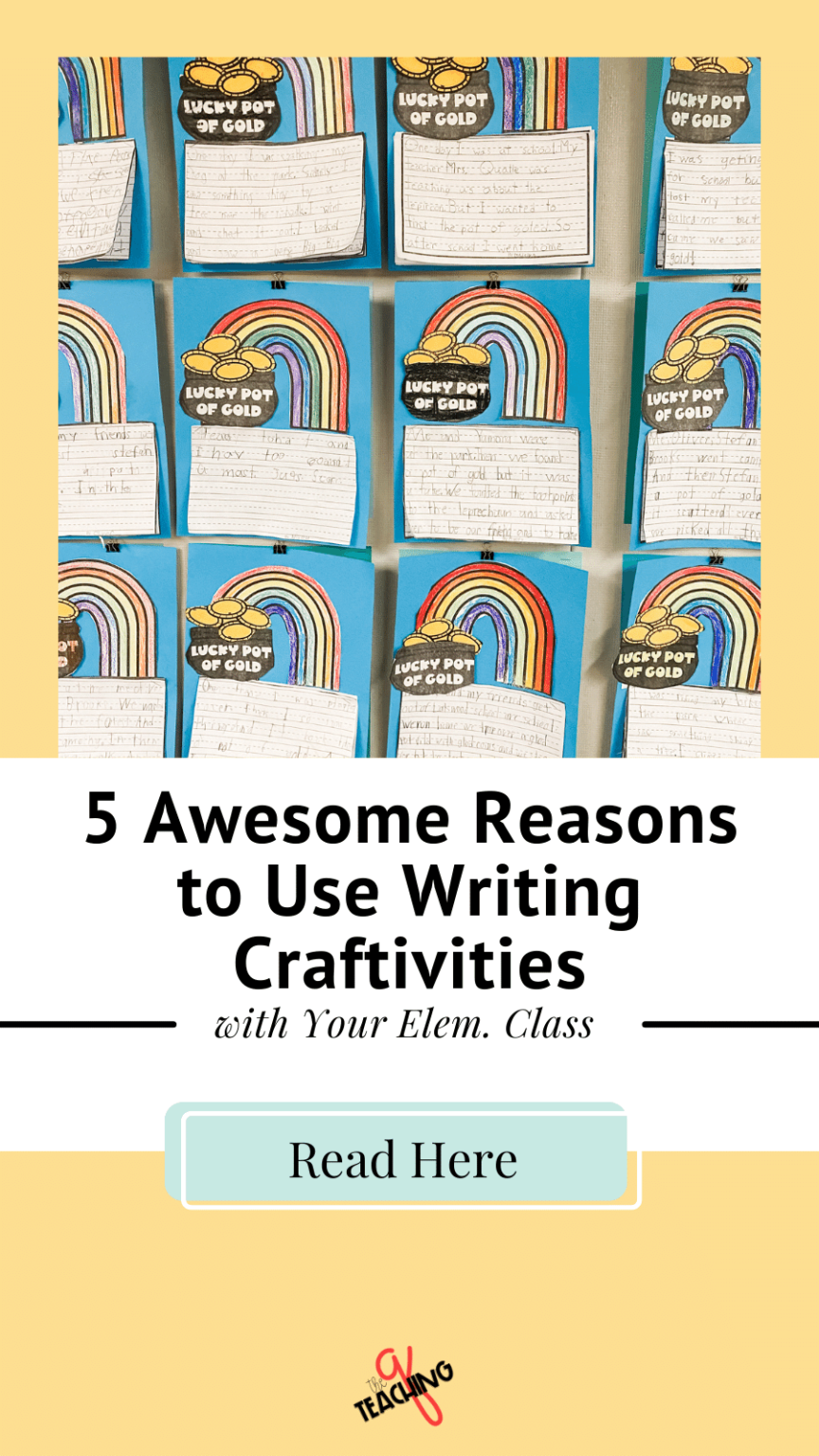 5 Awesome Reasons to Use Writing Craftivities for Student Growth - The ...