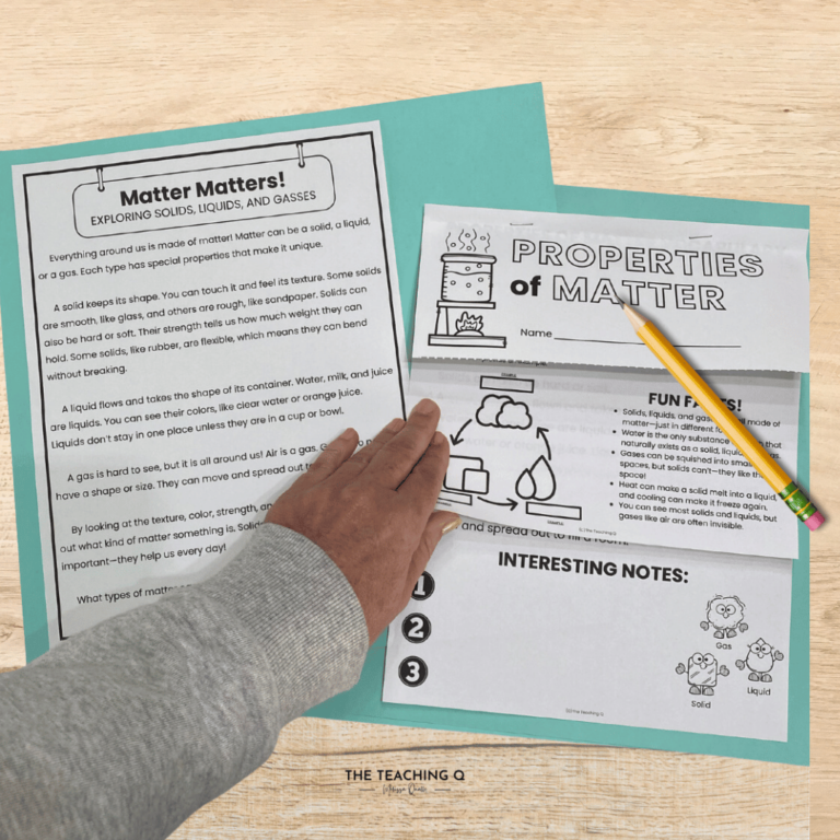 Properties of Matter 2nd Grade Made Simple - The Teaching Q