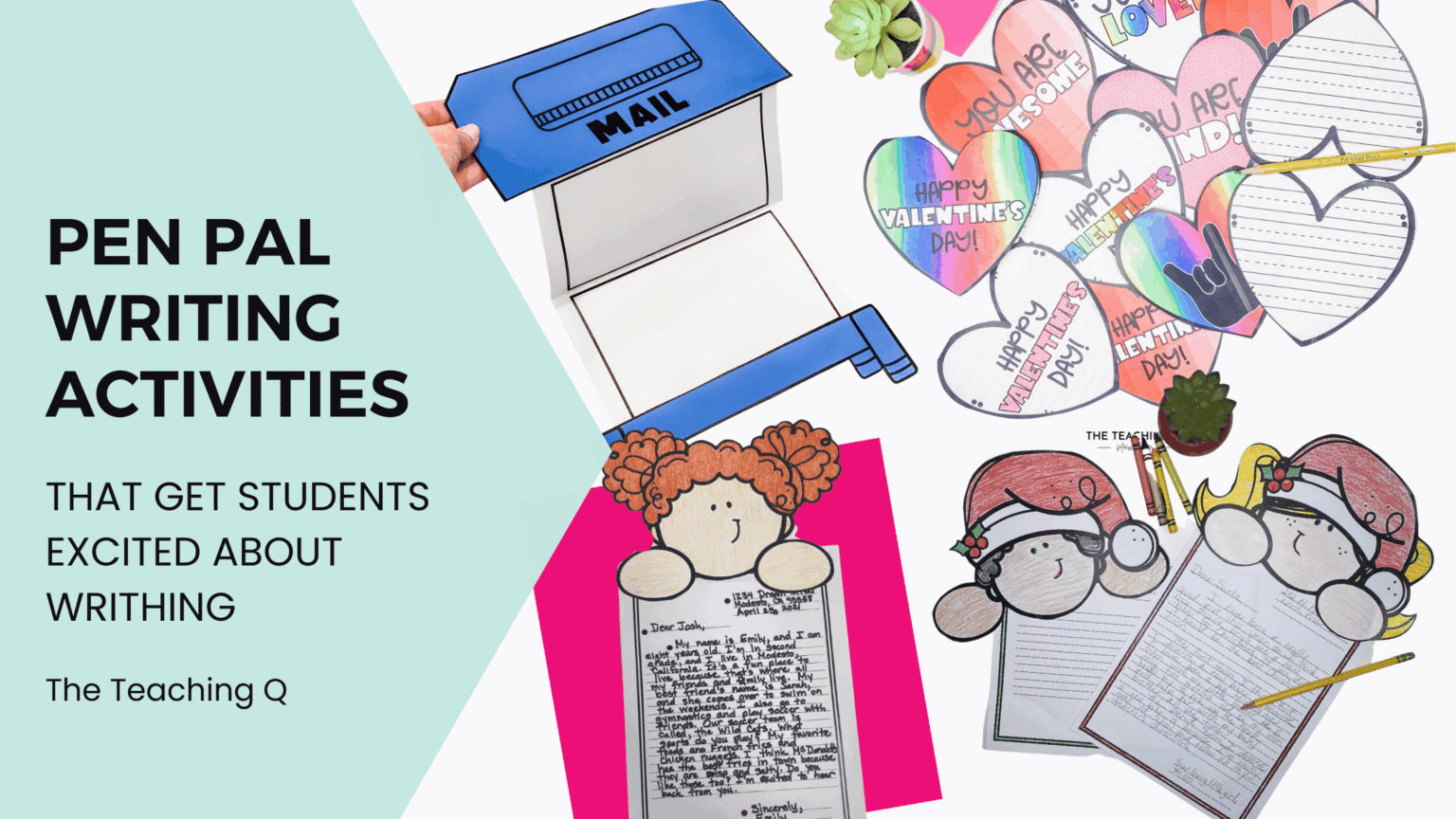 Pen Pal Writing Activities That Get Students Excited About Writing ...
