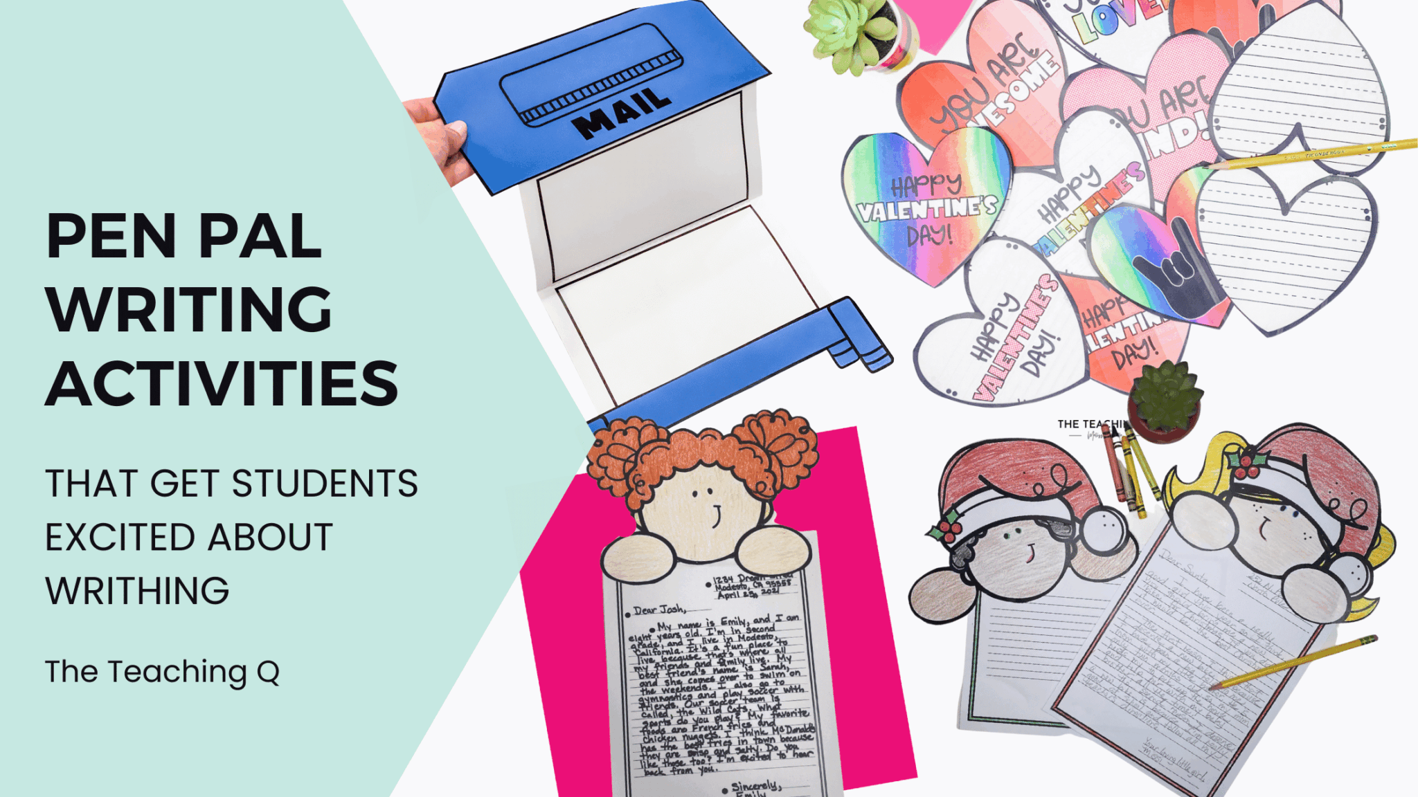 Pen Pal Writing Activities That Get Students Excited About Writing ...
