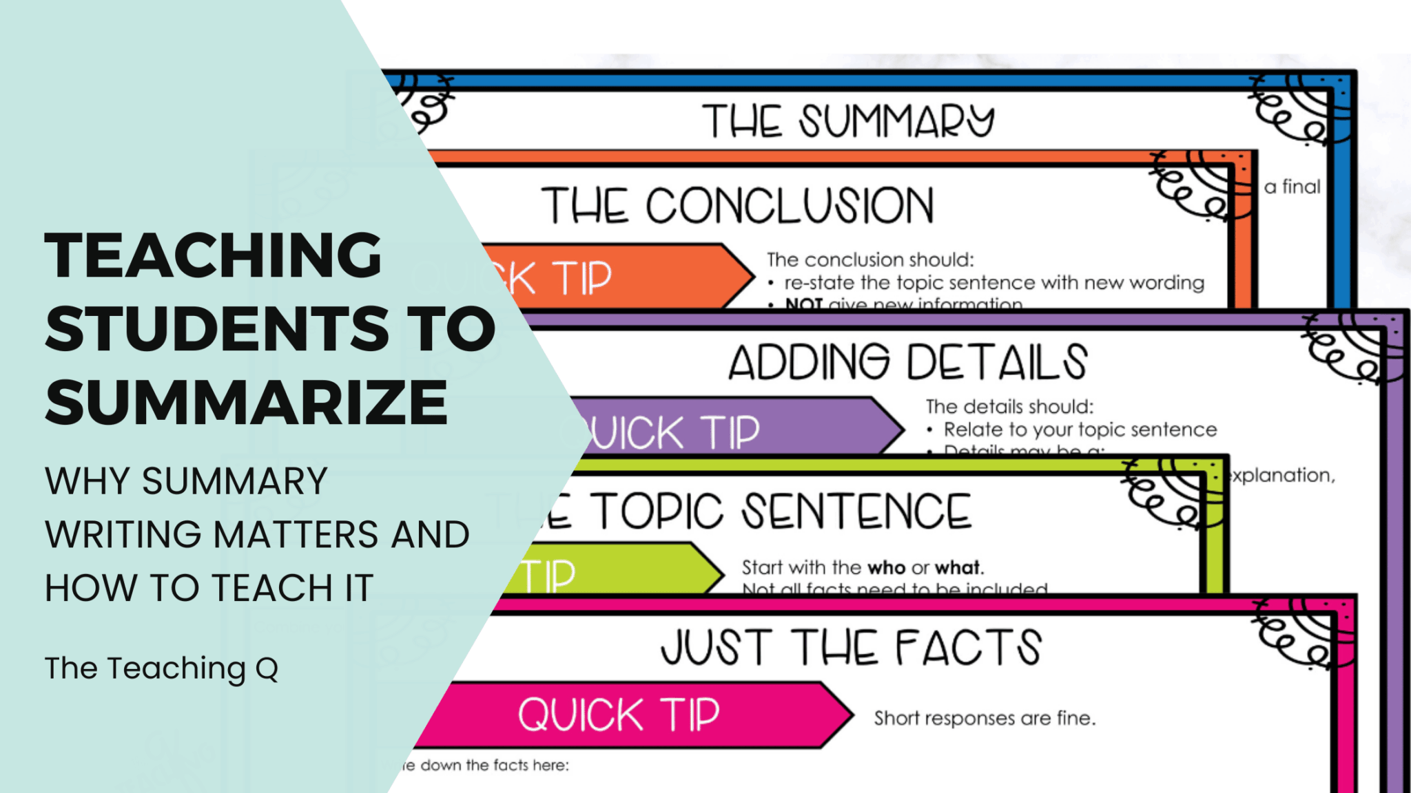 Teaching Students to Summarize: Why Summary Writing Matters and How to ...